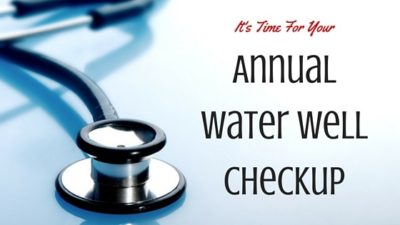 Annual Water Well Inspection Checklist - A & T Well And Pump